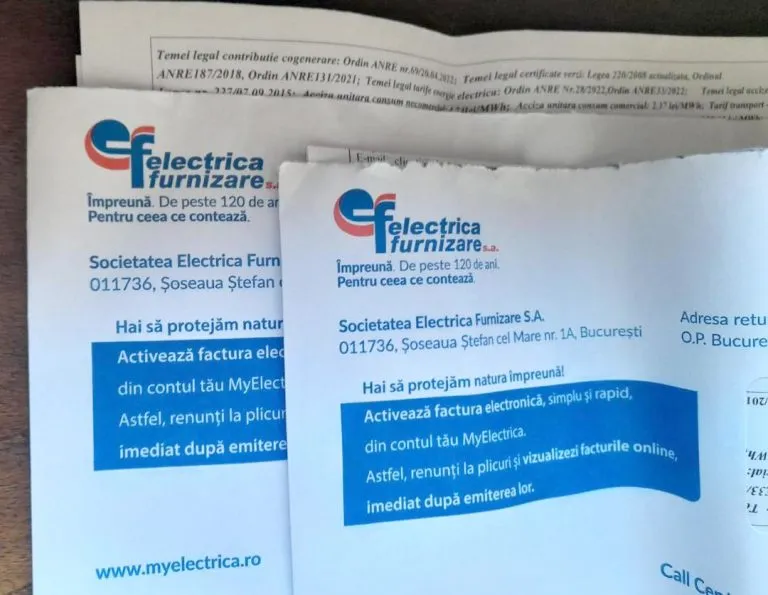 Electrica Furnizare prelungește perioada de „mentenanță” și nu va emite facturi decât după data ...