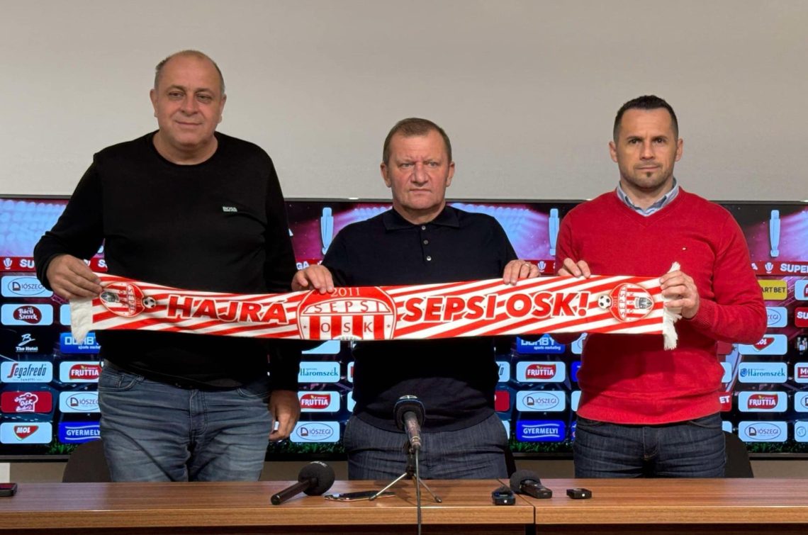 Dorinel Munteanu, prezentat oficial la Sepsi OSK: „Vrem locul de baraj pentru Conference League ...